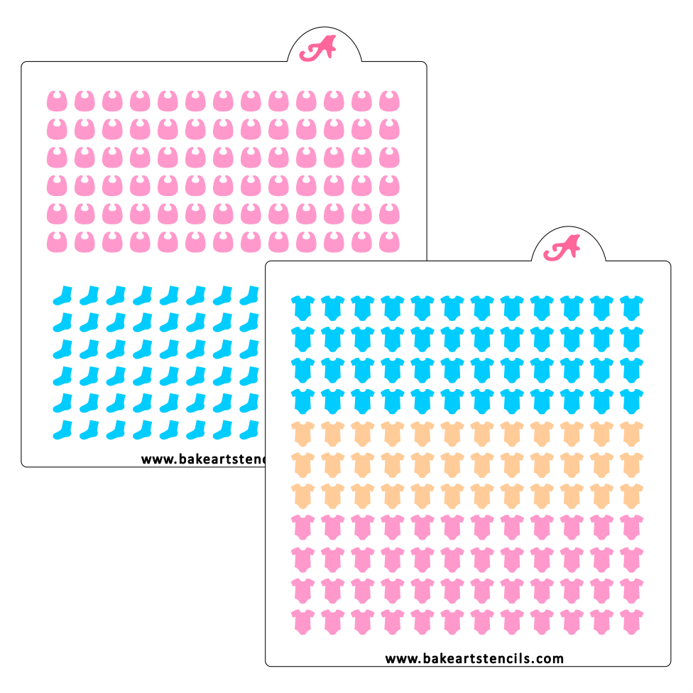Sprinkle Art - bakeartstencils