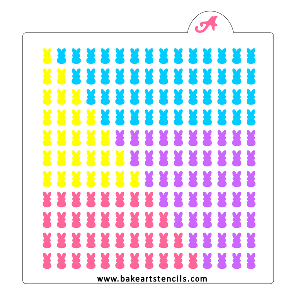 Spring/Easter Sprinkle Stencils - bakeartstencils