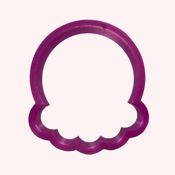 Round PYO Cookie Cutter - bakeartstencils