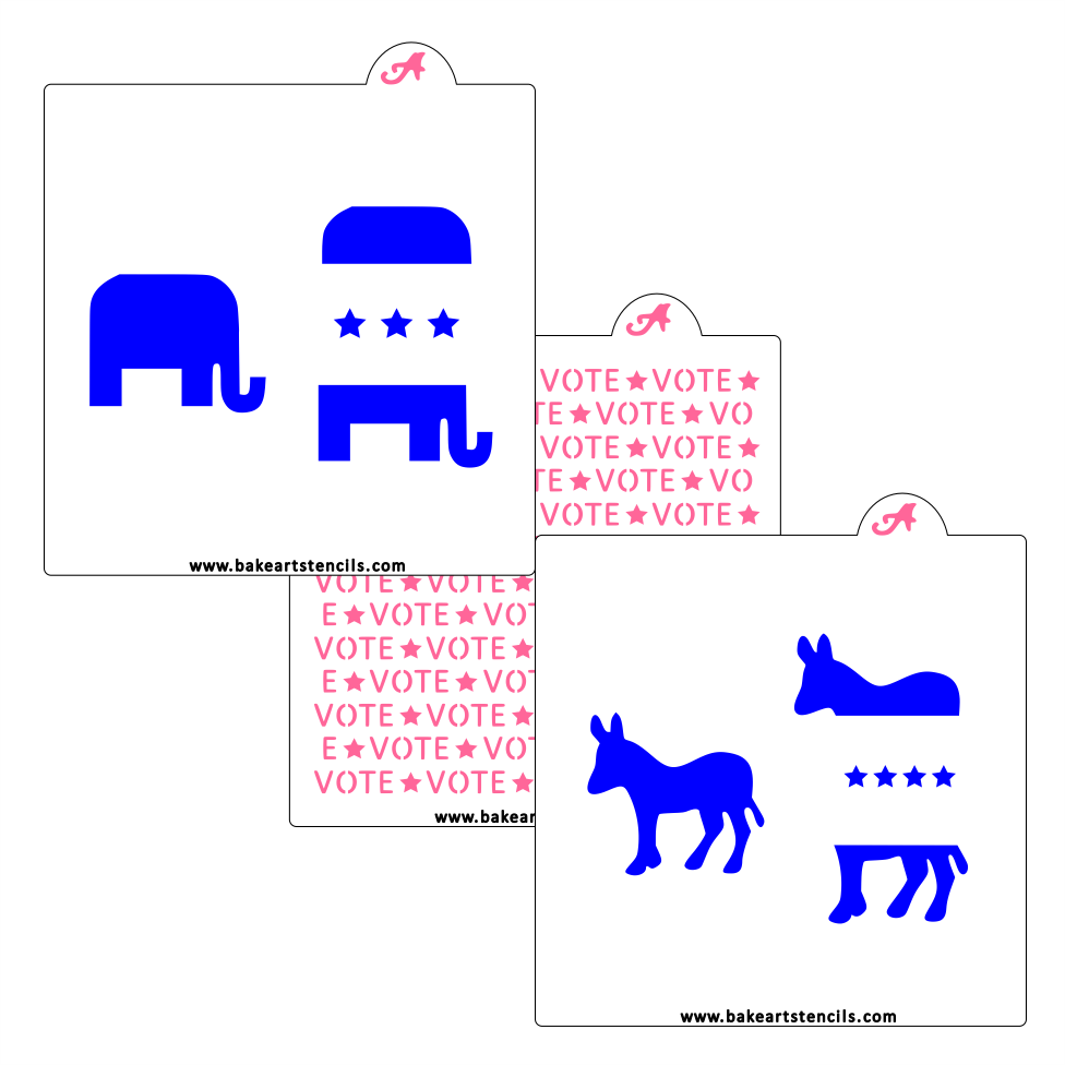 Political Stencils Templates