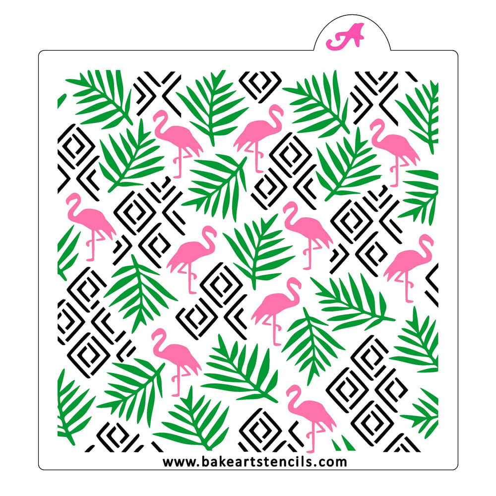 Florals Cookie Stencils - bakeartstencils