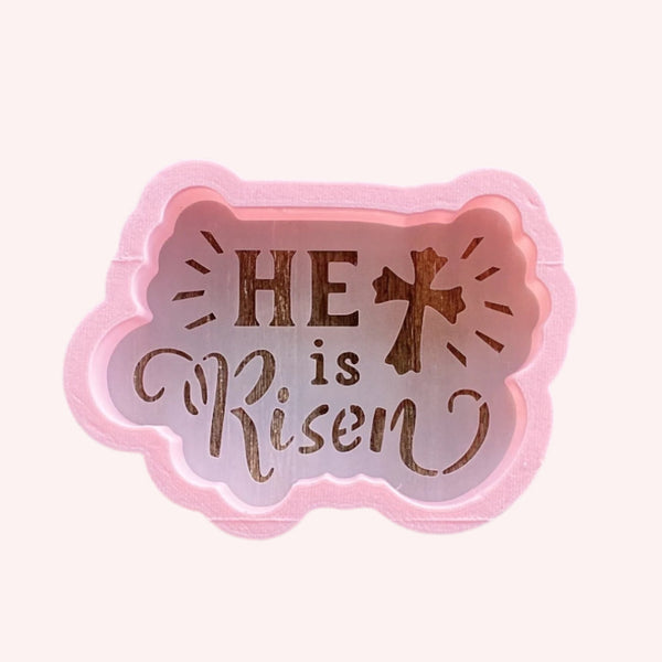 He is Risen Cutter/Stencil | Easter Cookies - bakeartstencils