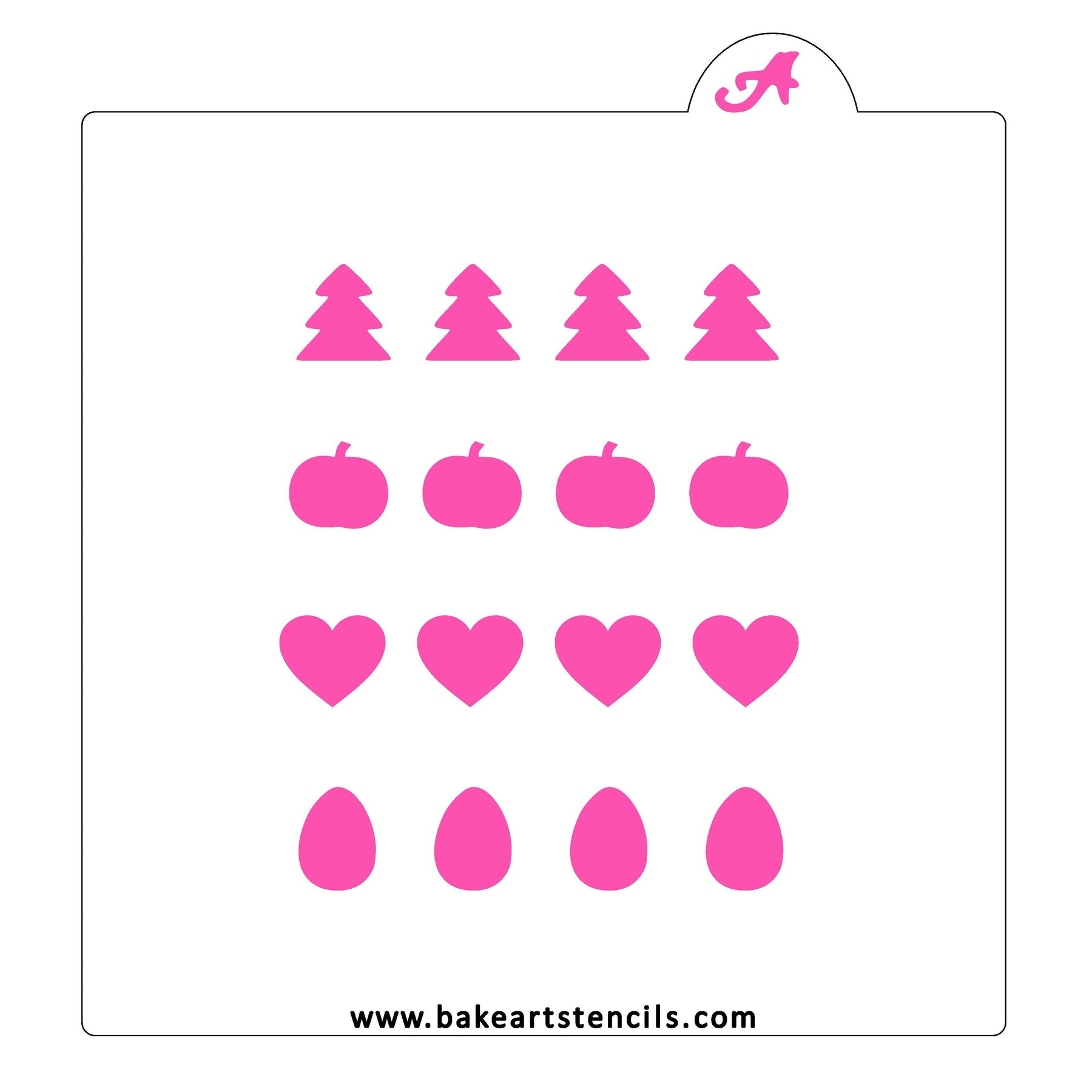 PYO Cookie Stencils Page 2 - bakeartstencils