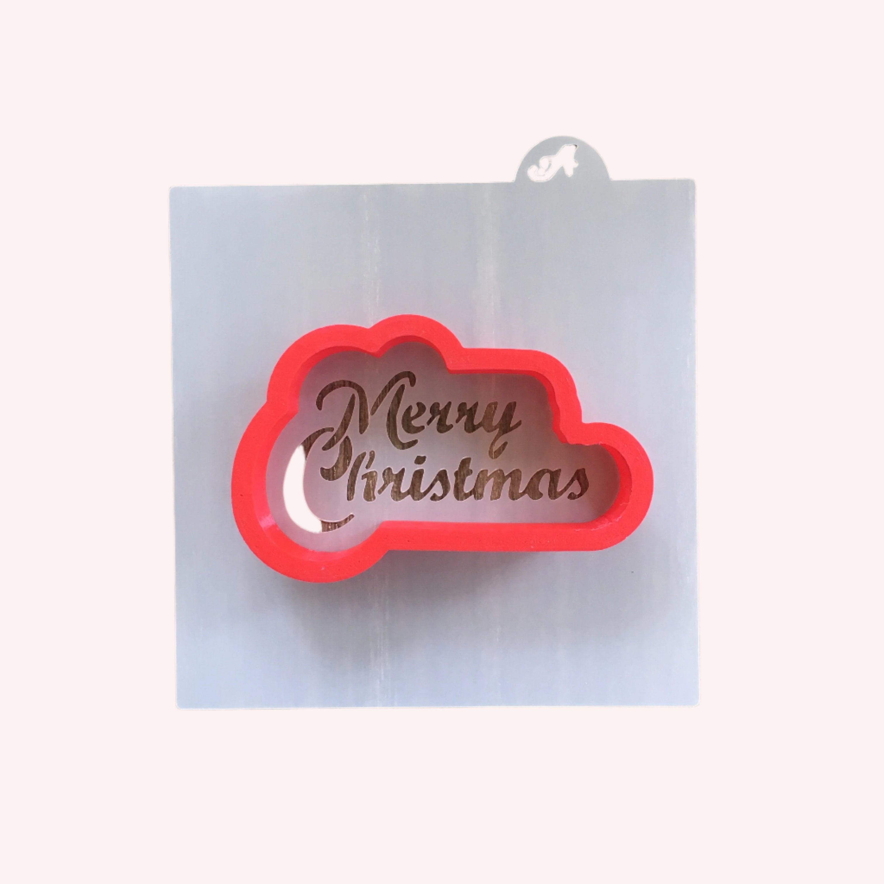 Merry Christmas Cutter/Stencil - bakeartstencils