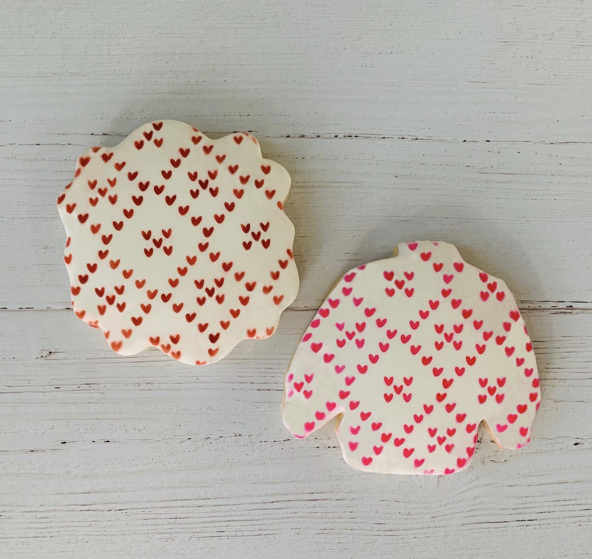 Lovely Sweater Pattern Stencil - bakeartstencils