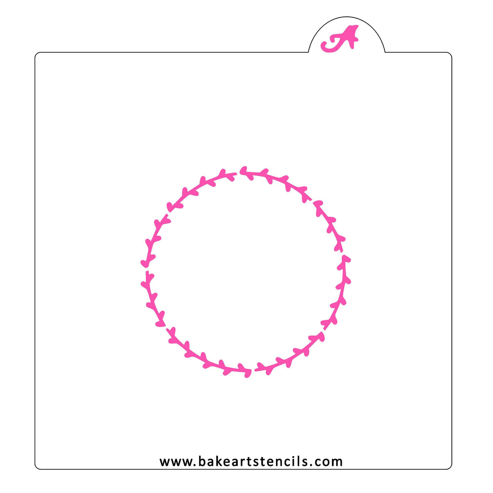 Borders & Edges Cookie Stencils - bakeartstencils