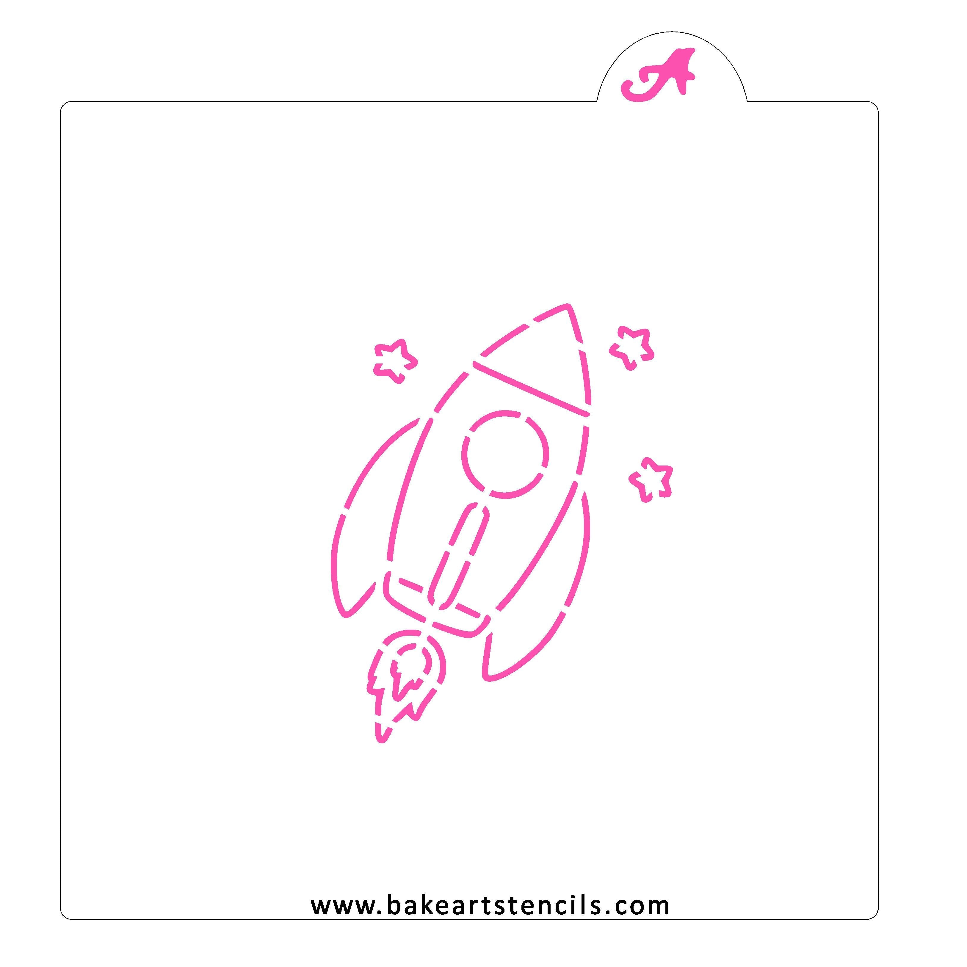 Rocket Stencil