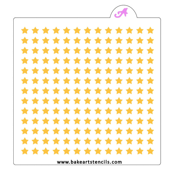 Essential Shapes Sprinkle Stencils - bakeartstencils