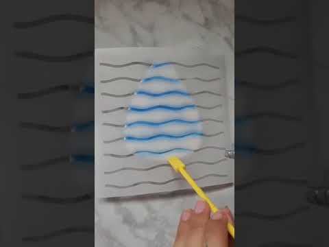 Fin Swim Pattern Stencil Set - bakeartstencils